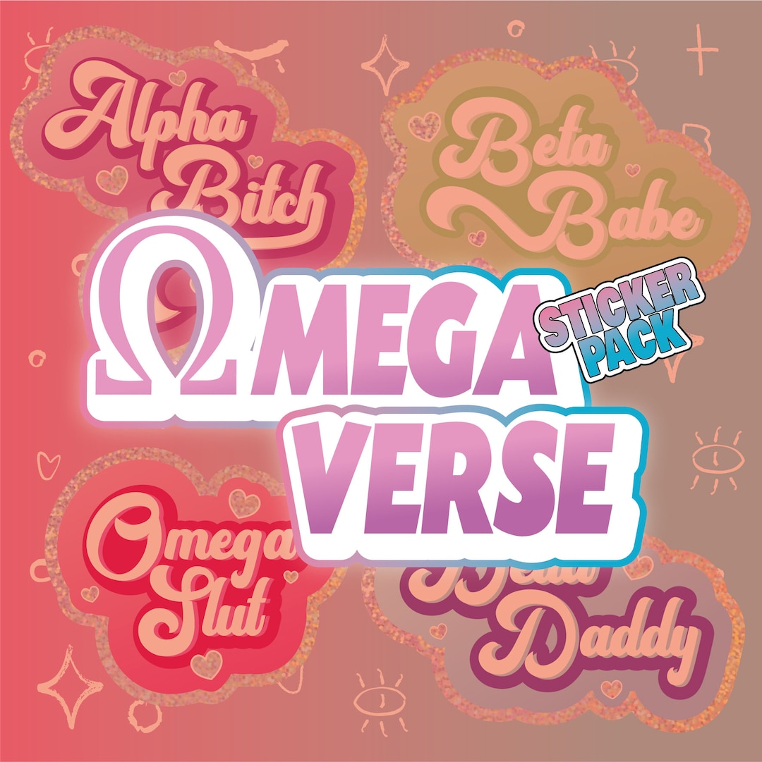 Omega Verse Sticker, Sticker Set, Holo Sticker, Laptop Sticker ...