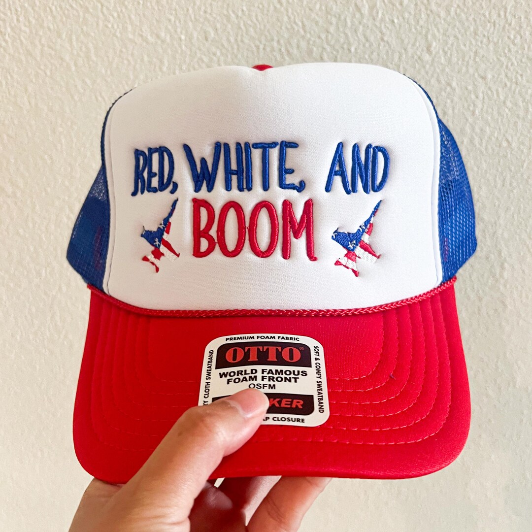 Jet 4th of July Hat, Fighter Jet Hat, Patriotic Jet Hat, F18 Hat, F35 ...