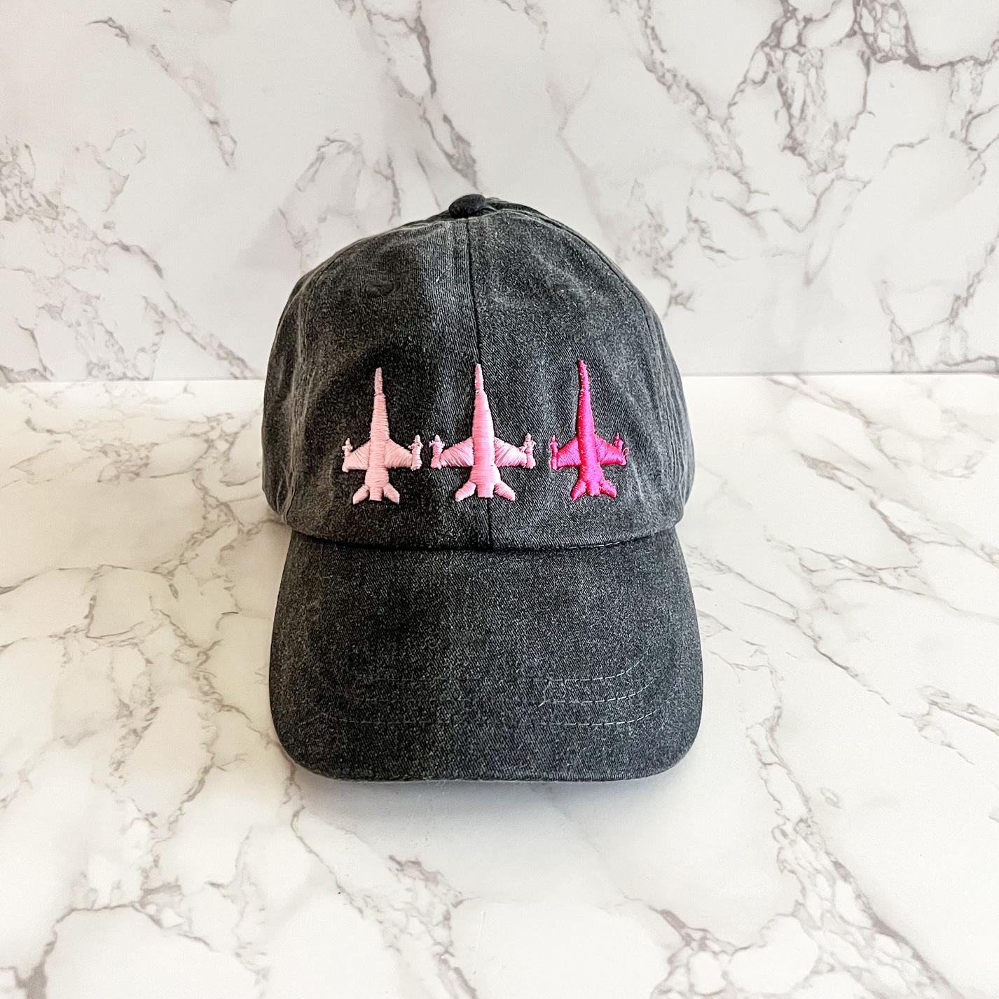 Jet Embroidered Hat, F18 Puff Embroidery, F18 Hat, F16 Hat, Fighter Jet ...