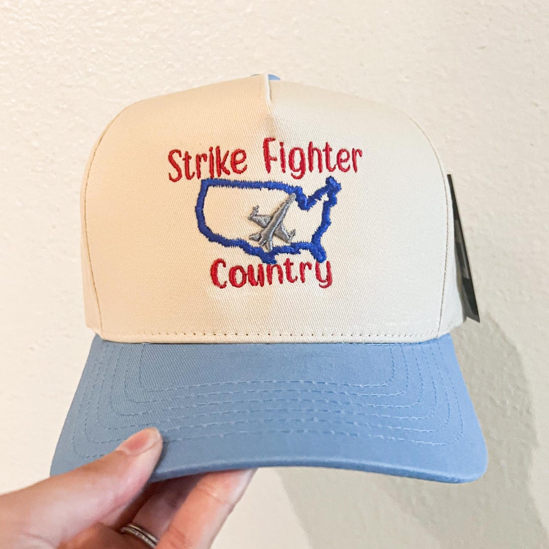 Fighter Jet Hat, Strike Fighter Country, F18 Hat, USA Hat - Etsy