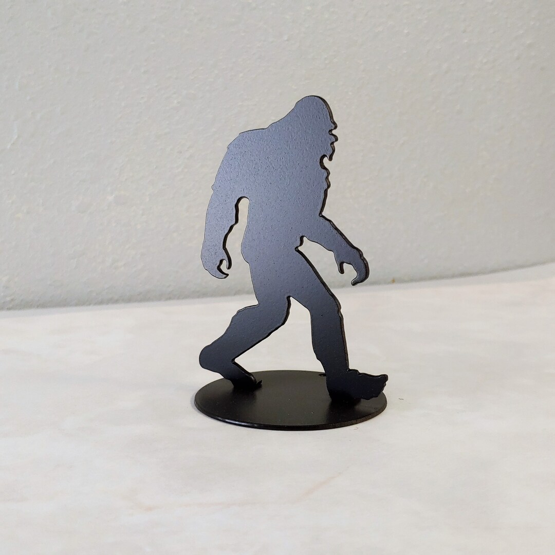 Bigfoot, Sasquatch, Yeti, Metal Art, Home Decor, Paperweight, Shelf ...