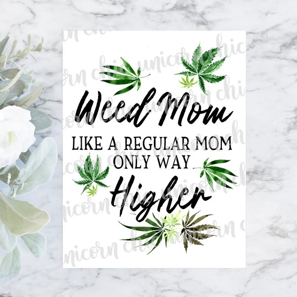 Weed Mom - Etsy
