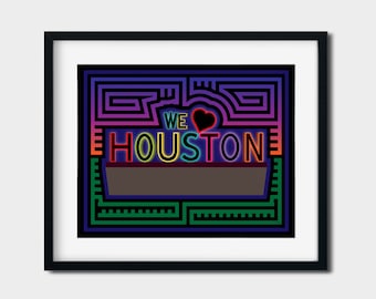 We Love Houston - Etsy