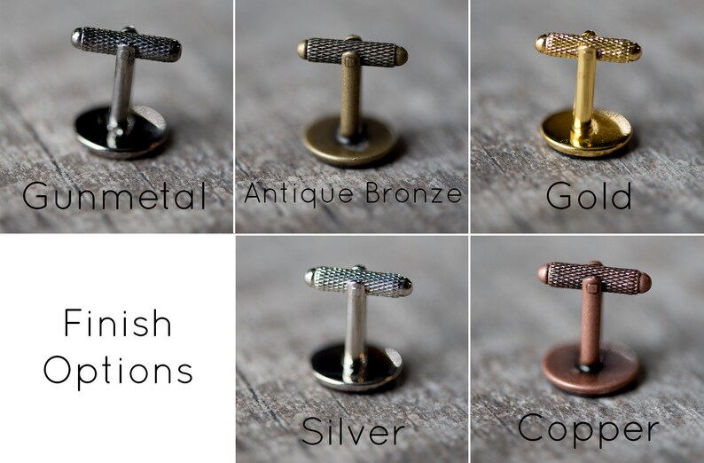 Custom Cuff Links Personalized Cufflinks Groom Gift - Etsy