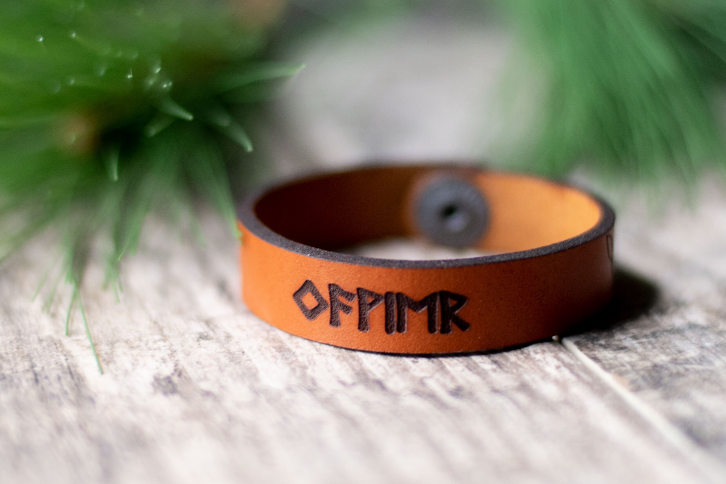 Personalized Secret Message Leather Bracelet - Etsy