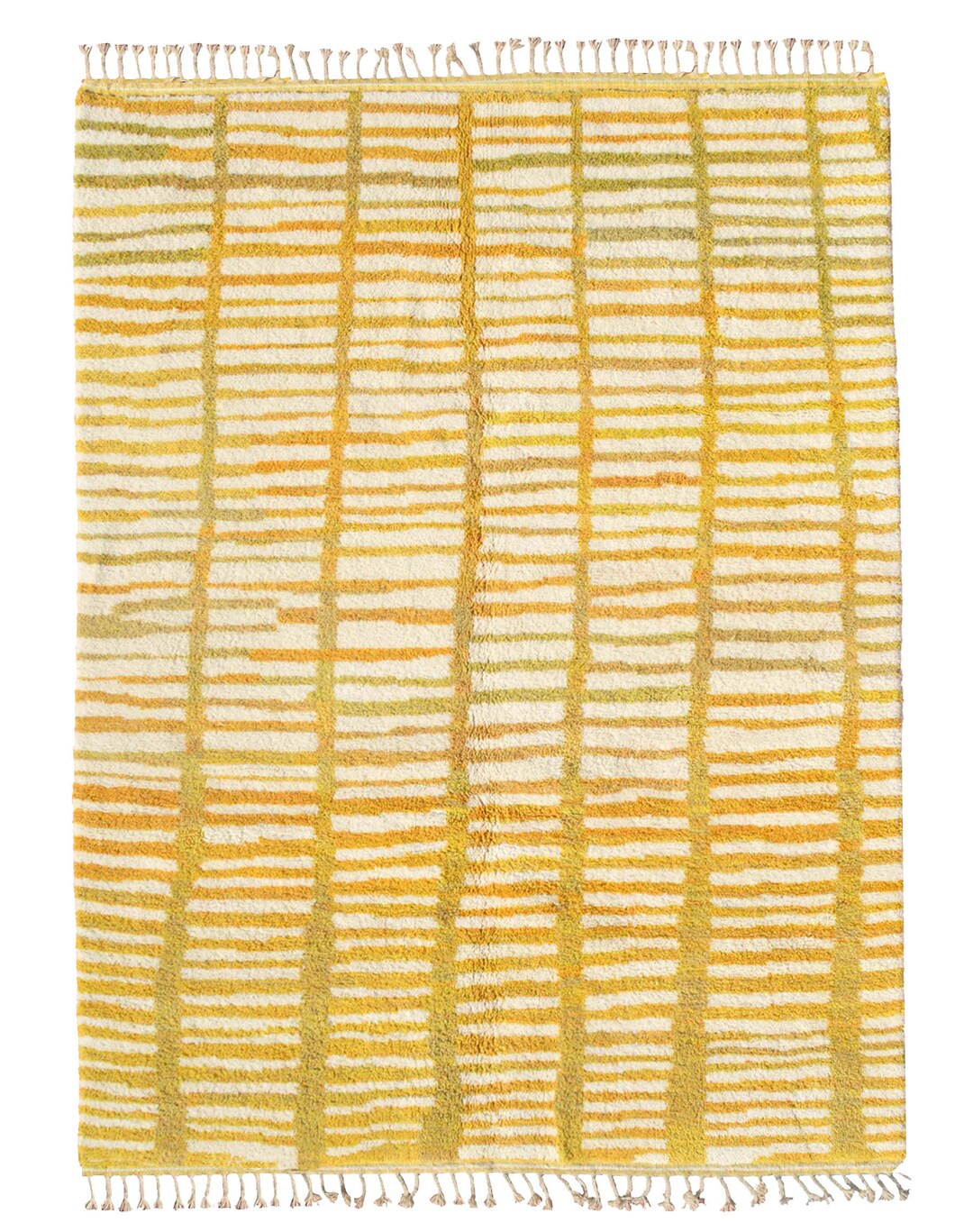 Yellow Moroccan Rug, Modern Moroccan Rug, Handmade Carpet, Handwoven ...