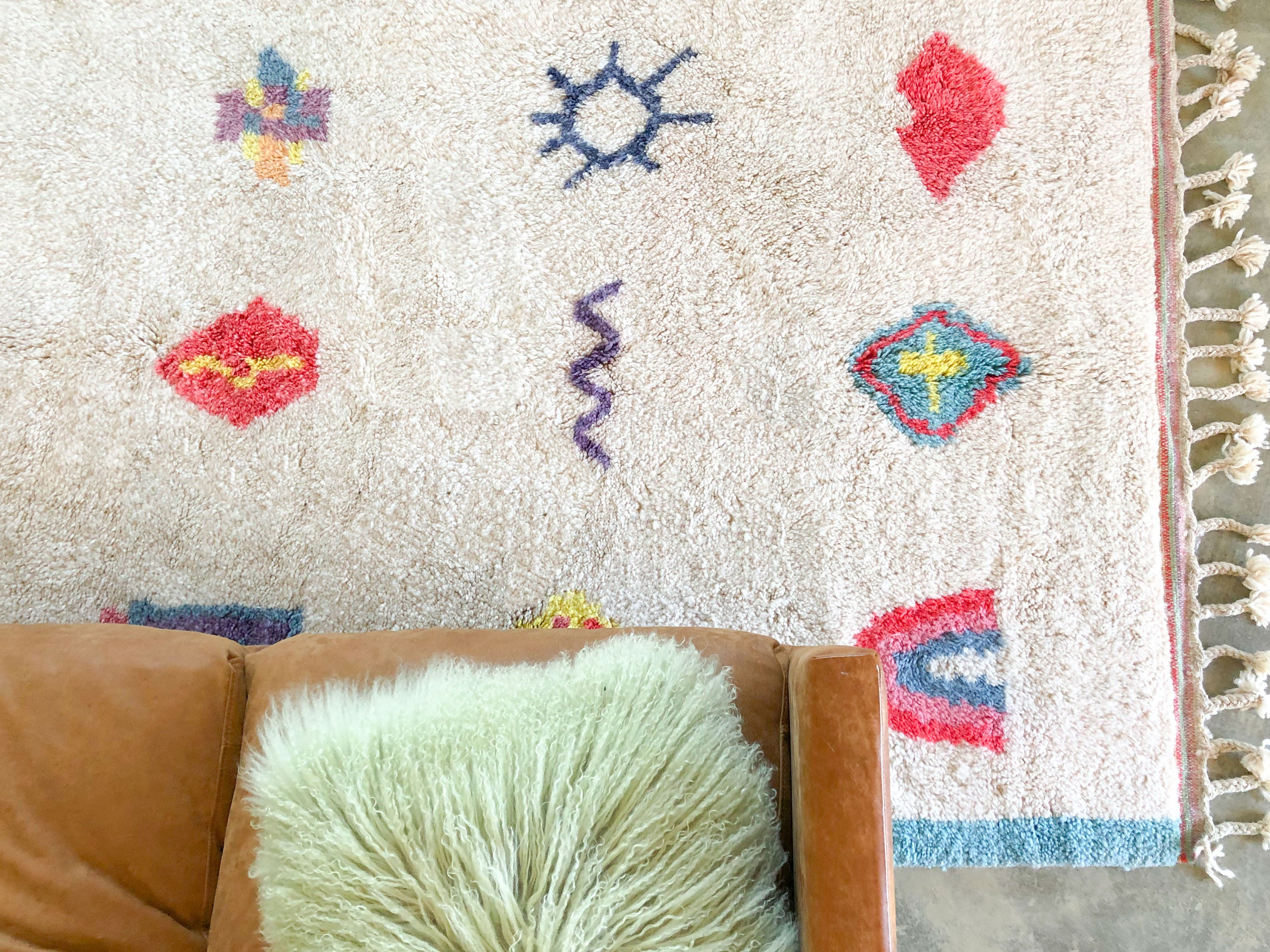 Bright Moroccan Rug Colorful Moroccan Rug Colorful Area Rug - Etsy