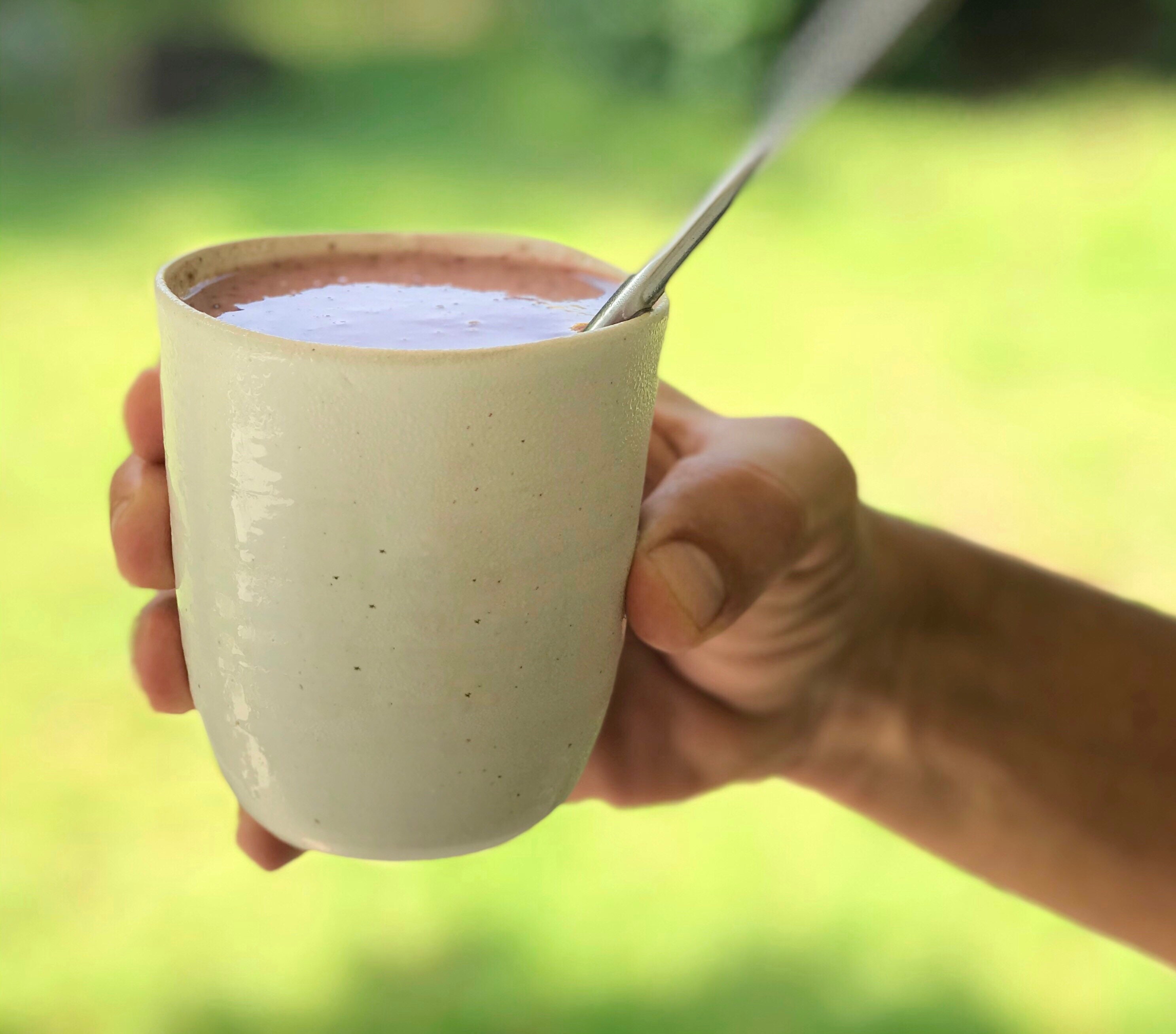 Pottery Handless Mug Set of 2 Stoneware Ceramic Mugs | Etsy