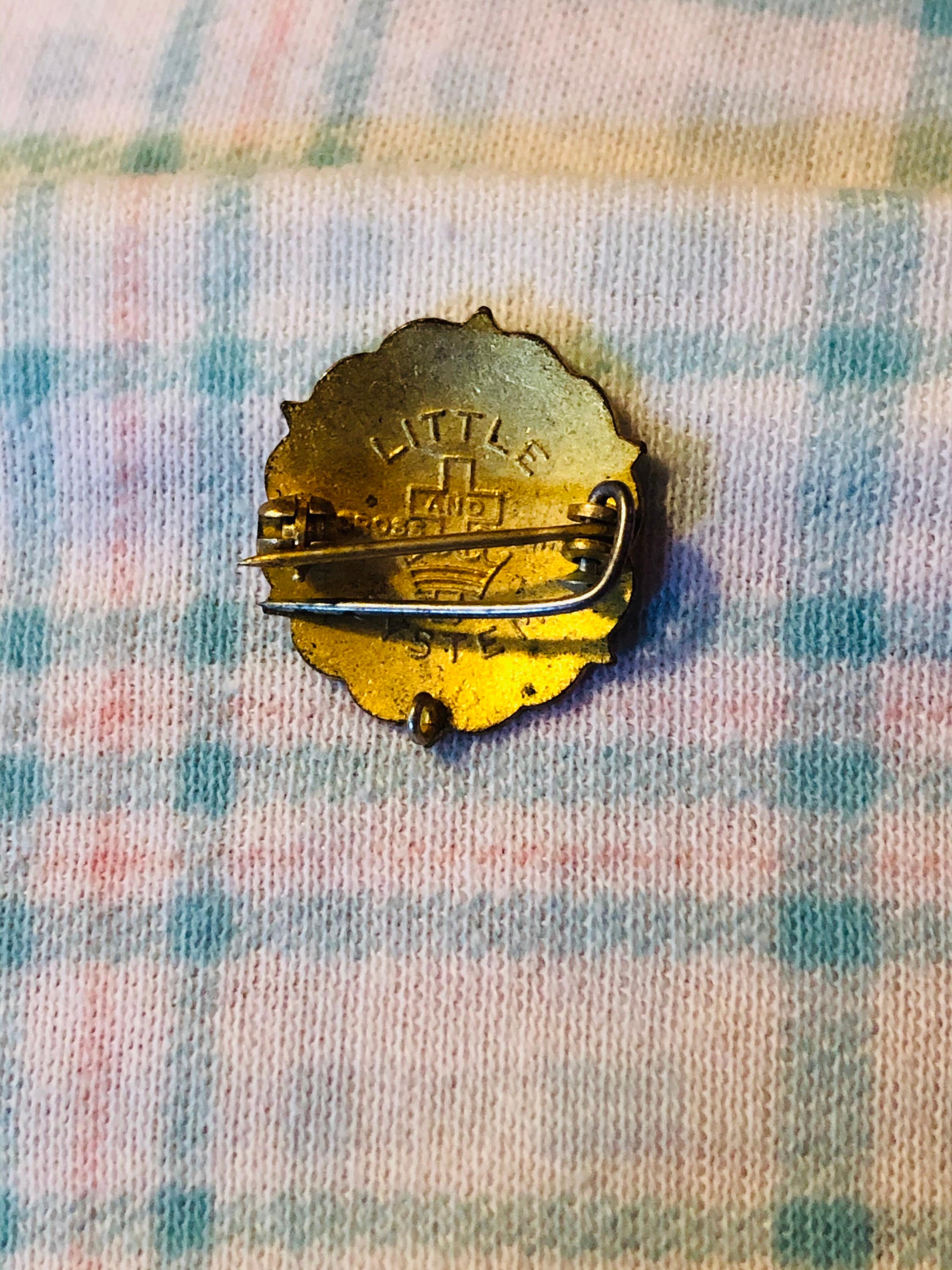 Vintage Cross and Crown Pin, Church Collectable, Religious, Christian ...