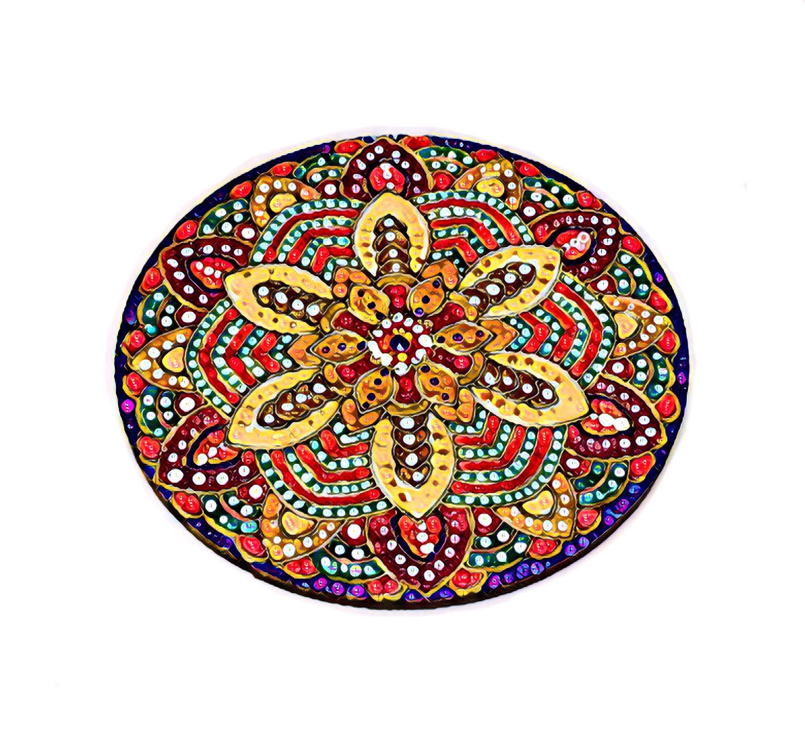 Mandala Coaster Painting Kit Amazing Craft Set Birch Ply - Etsy België