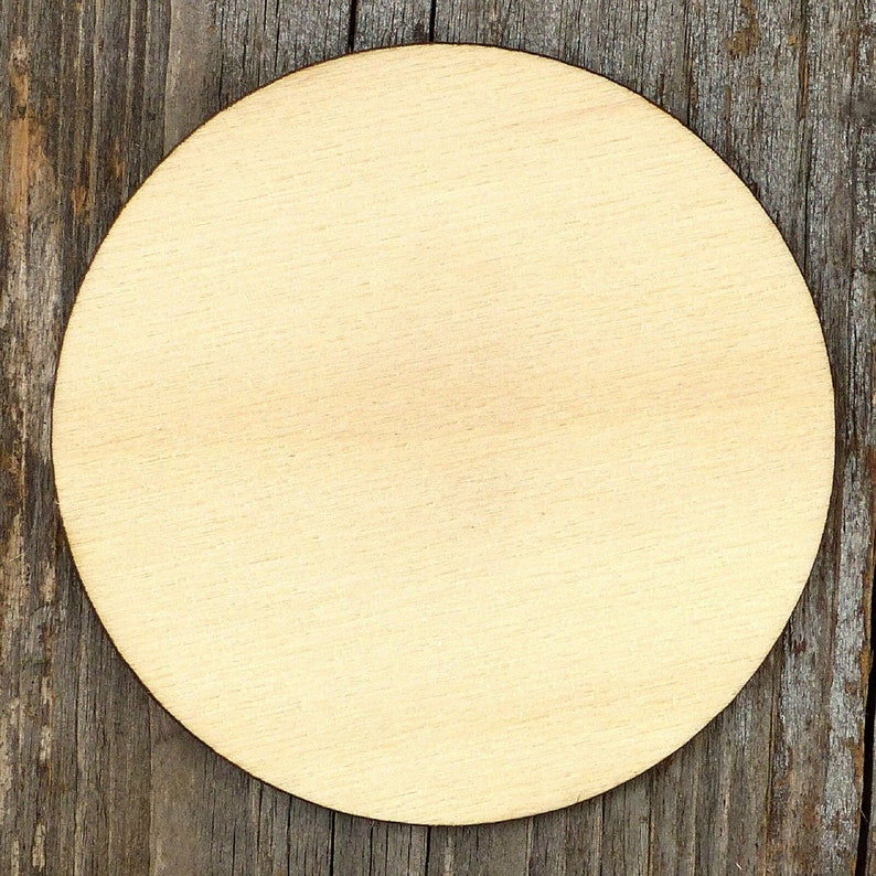 Large Birch Wood Round Disc Craft Shapes 250mm 25cm X 3mm - Etsy