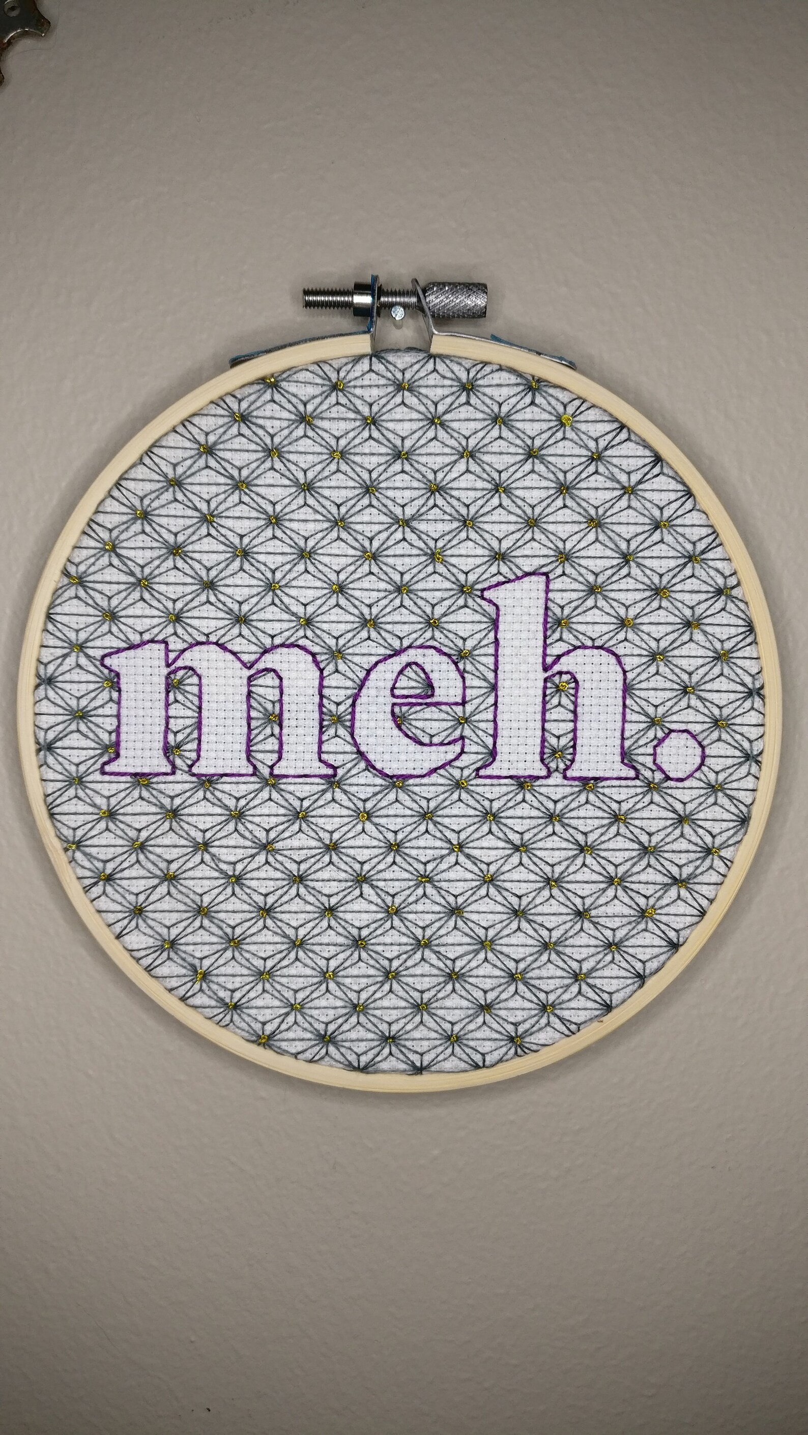 Meh Blackwork / Black Work Cross Stitch Embroidery Digital - Etsy