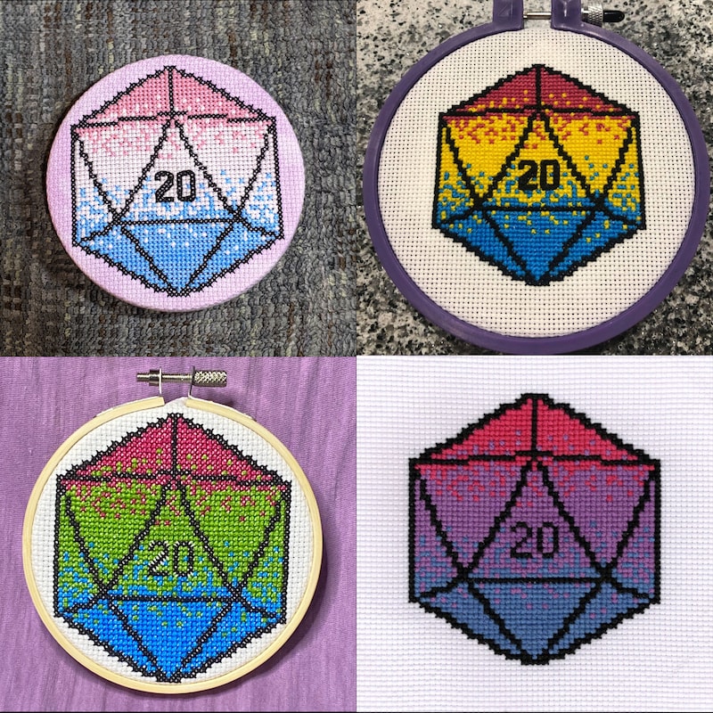 Dnd Cross Stitch - Etsy