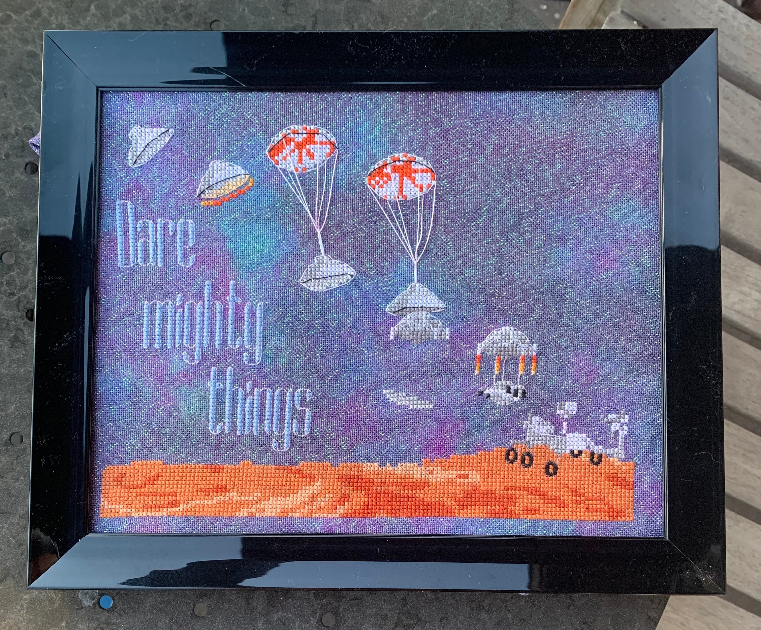 NASA Perseverance Mars Rover Cross Stitch Pattern | Etsy
