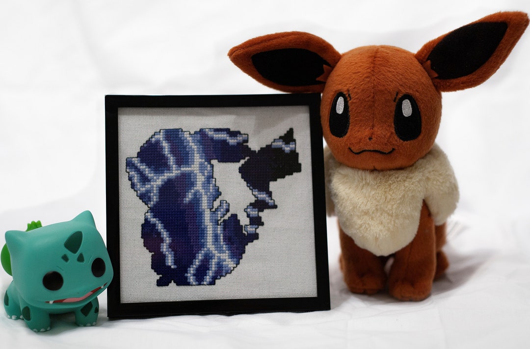 PDF Pattern: Elemental Pikachu Cross Stitch pokémon Parody - Etsy