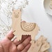 Llama Bobbins. Wooden Floss Holder. Thread Organizing Spools - Etsy