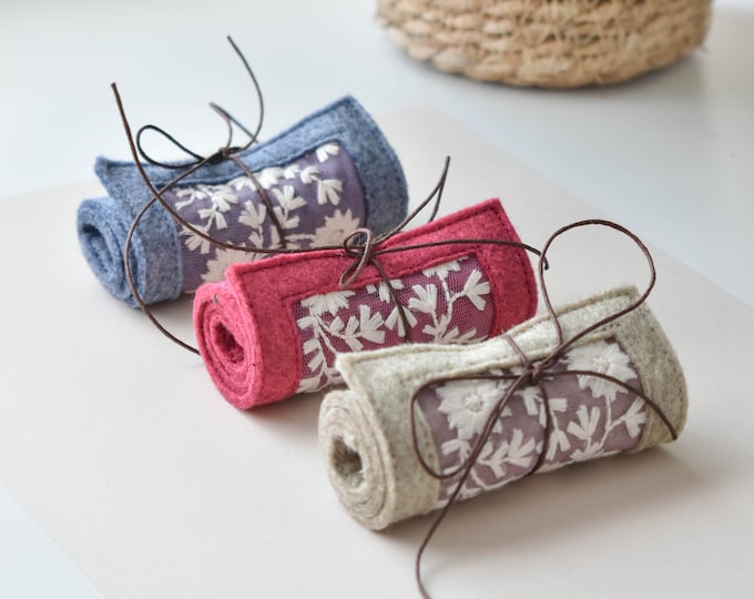 Handmade Needle Roll for Embroiderers & Sewists – Perfect Needle ...