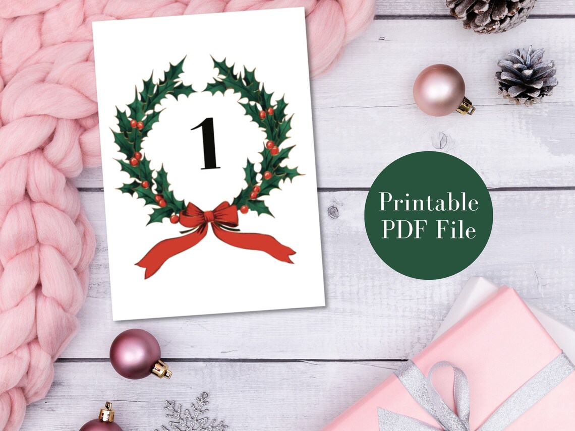 Advent Scripture Printable Cards Bible Verse Cards For Christmas With