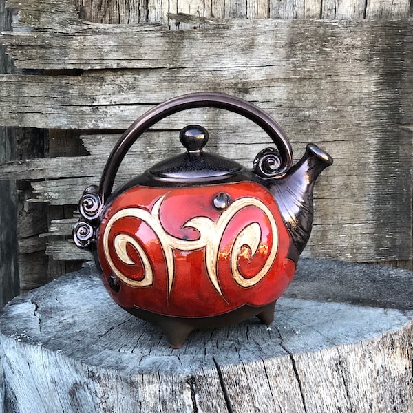Handmade Teapot - Etsy