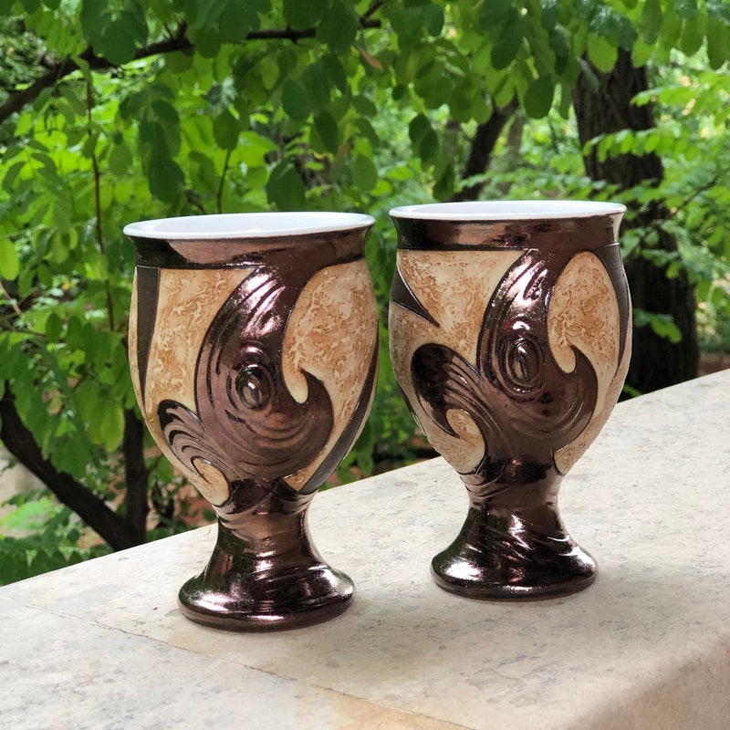 Wedding Goblets - Etsy