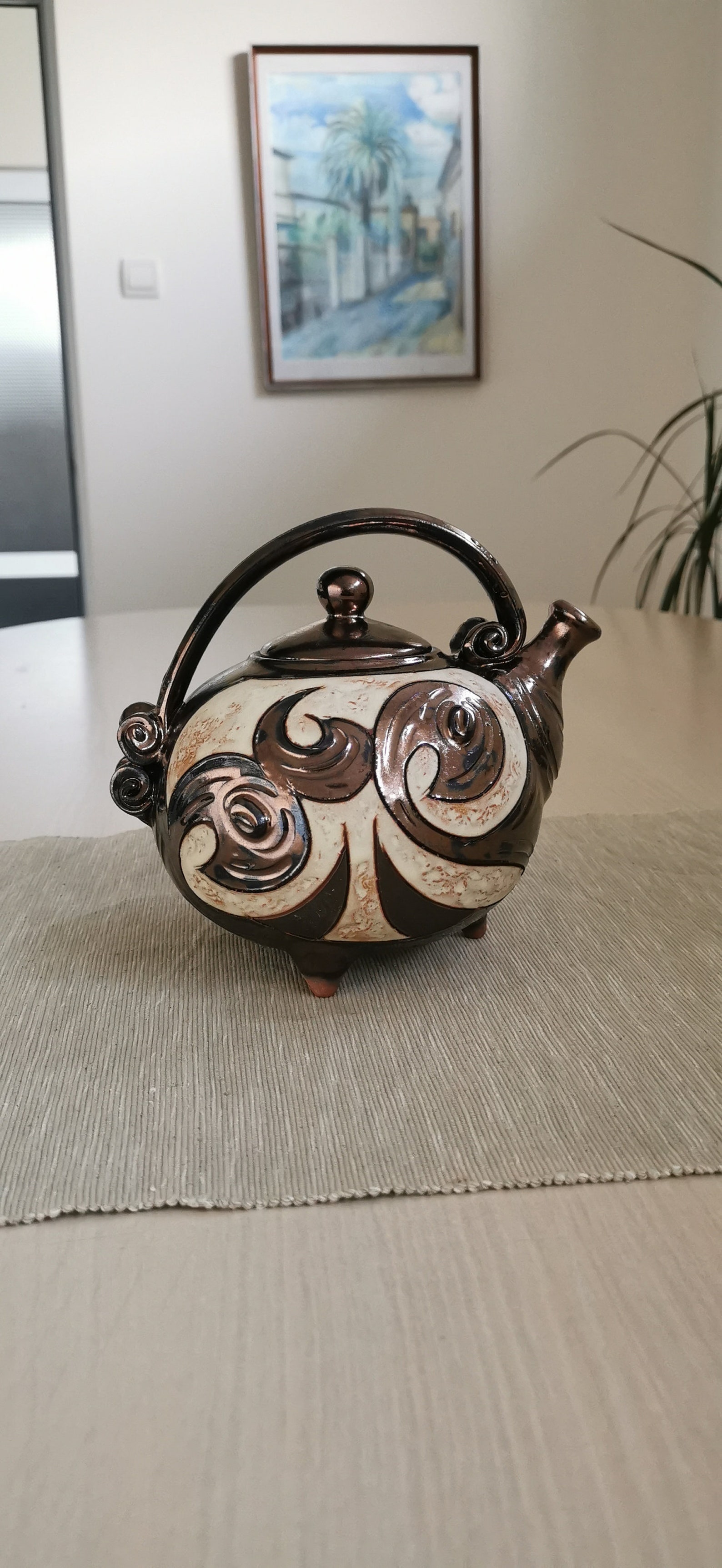 Ceramic Teapot Unique Pottery Teapot Rustic Pottery Teapot | Etsy