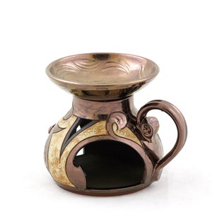 Gift for Her, Wax Melt Burner, Unique Oil Burner, Aromatherapy Oil ...