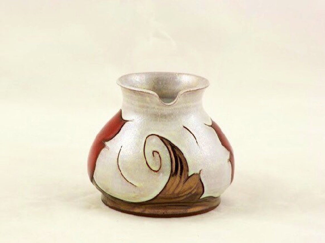 Ceramic pitcher 6.7ozCoffee creamerPearl Collection | Etsy