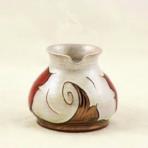 Ceramic Pitcher 6.7oz,coffee Creamer,pearl Collection ,handmade Milk ...