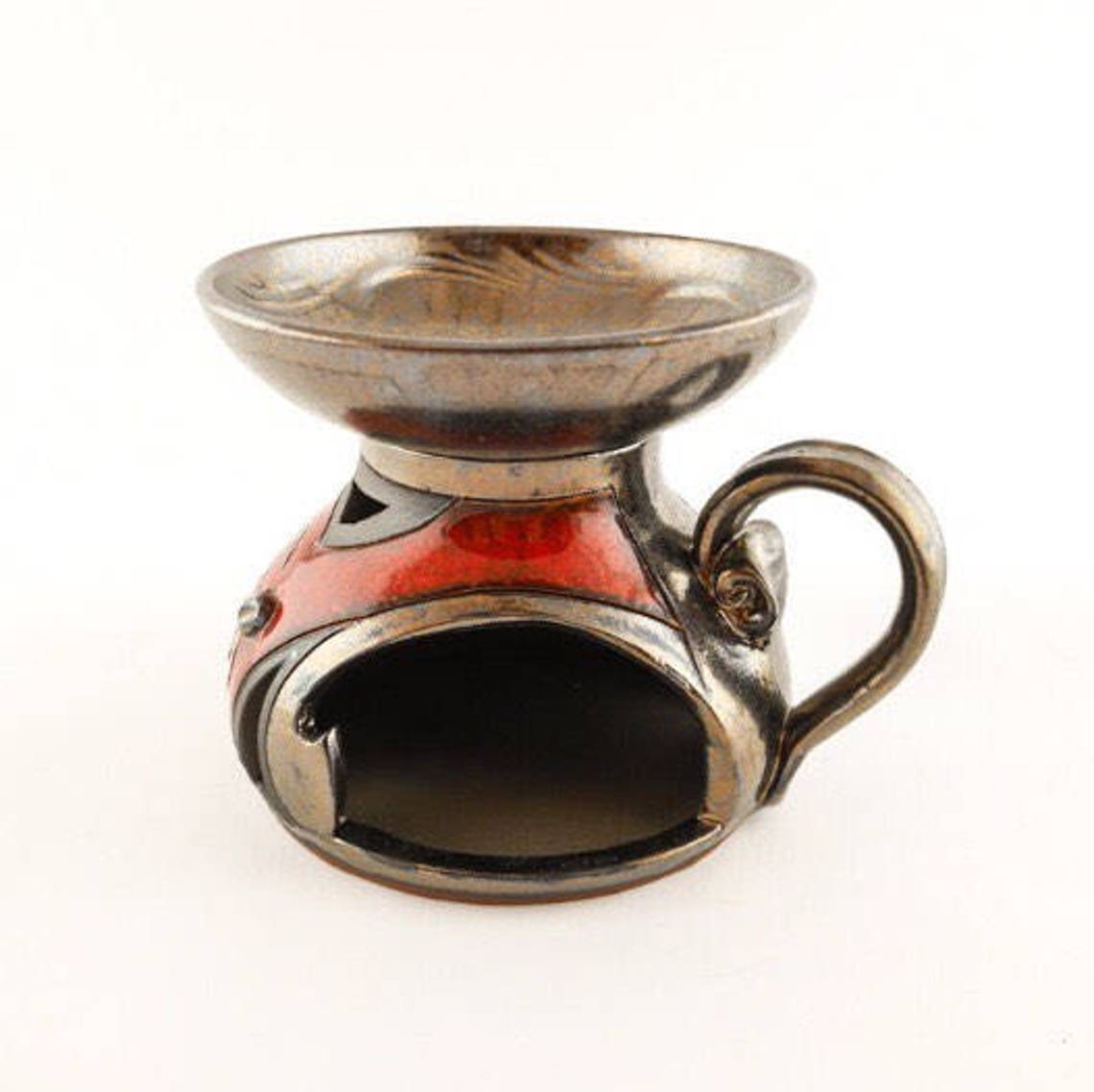 Handmade Ceramic Oil Diffuser, Unique Pottery Aroma Lamp - Etsy