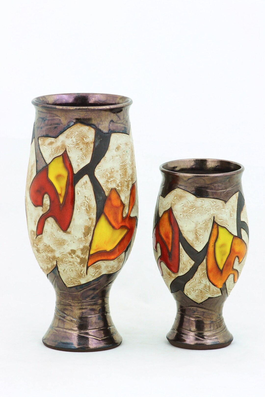 Large Flower Vase, Wheel Thrown Pottery Vase, Handmade Ceramic Vase ...