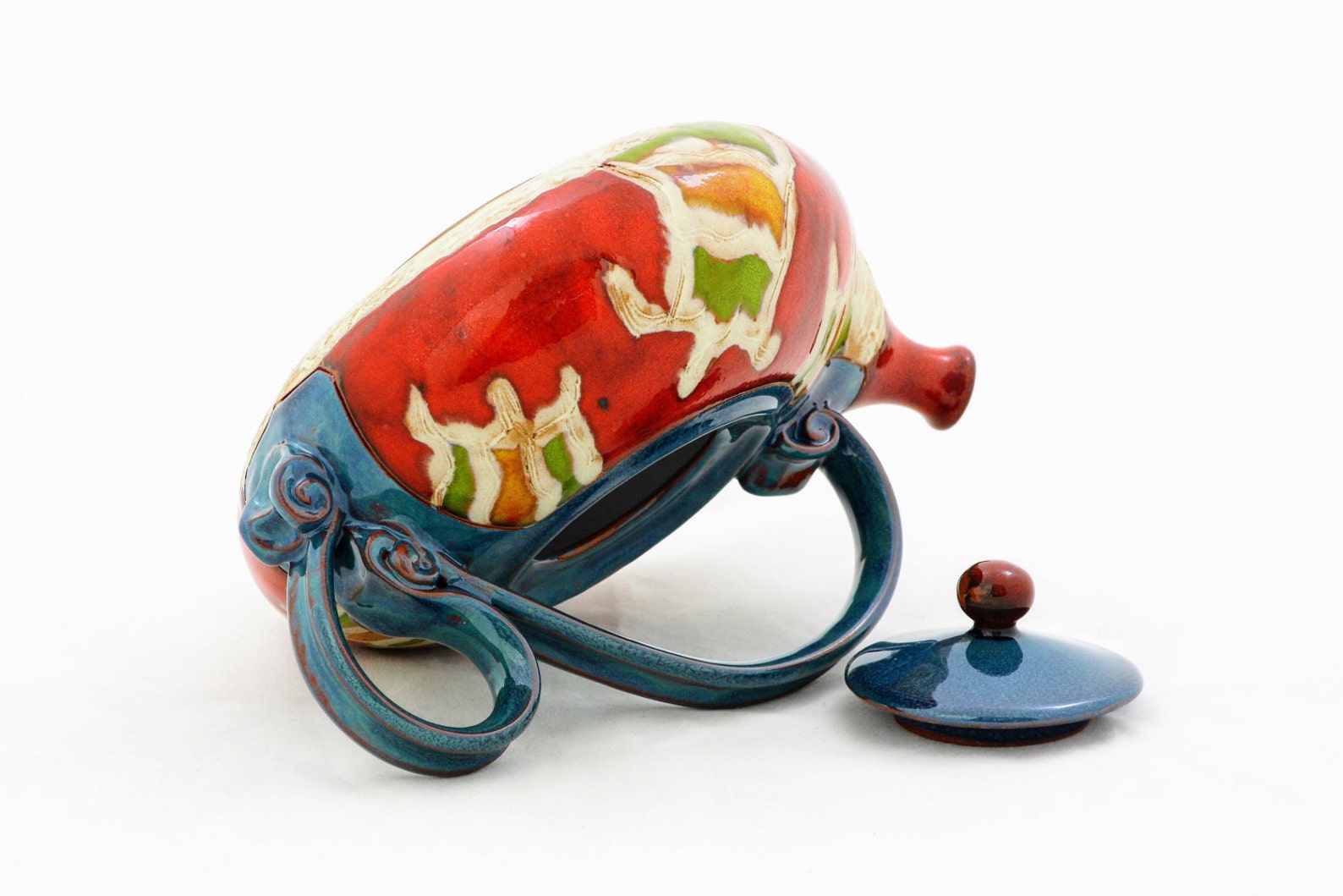 Pottery Teapot Handmade Teapot Art pottery teapot Unique | Etsy