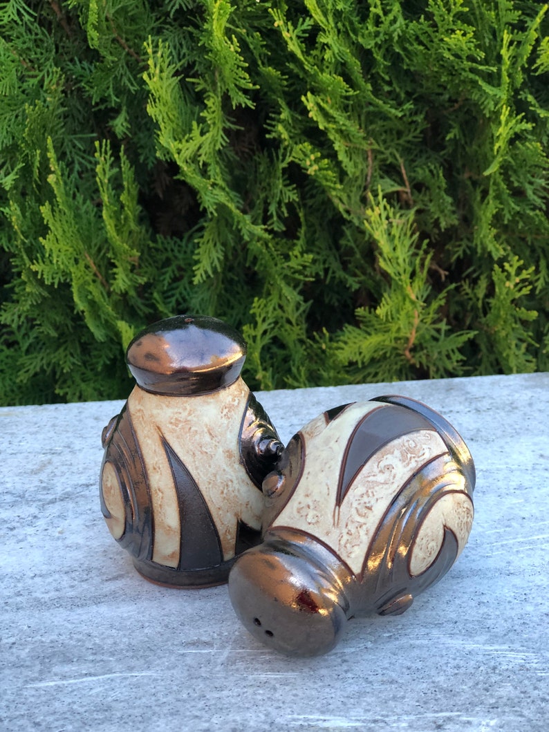 Cute Valentines Gift - Ceramic Salt Shaker, Pepper Shaker, Salt and ...