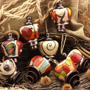 Ceramic Wind Chime , Handmade Ringing Bell,ceramic Hanging Garden ...