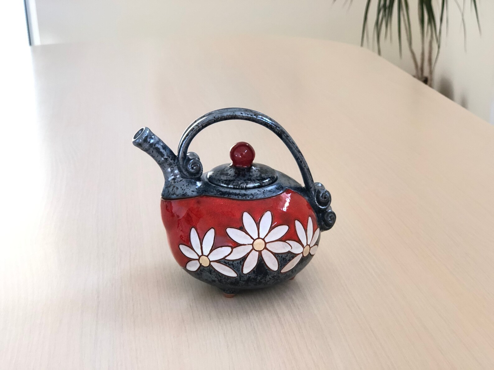 Ceramic Teapot Cute Teapot Pottery Handmade Kettle Small | Etsy