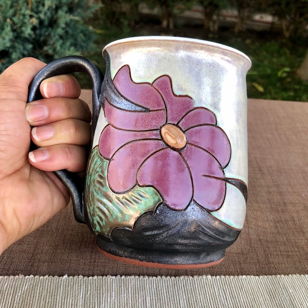 Pottery Tankard - Etsy