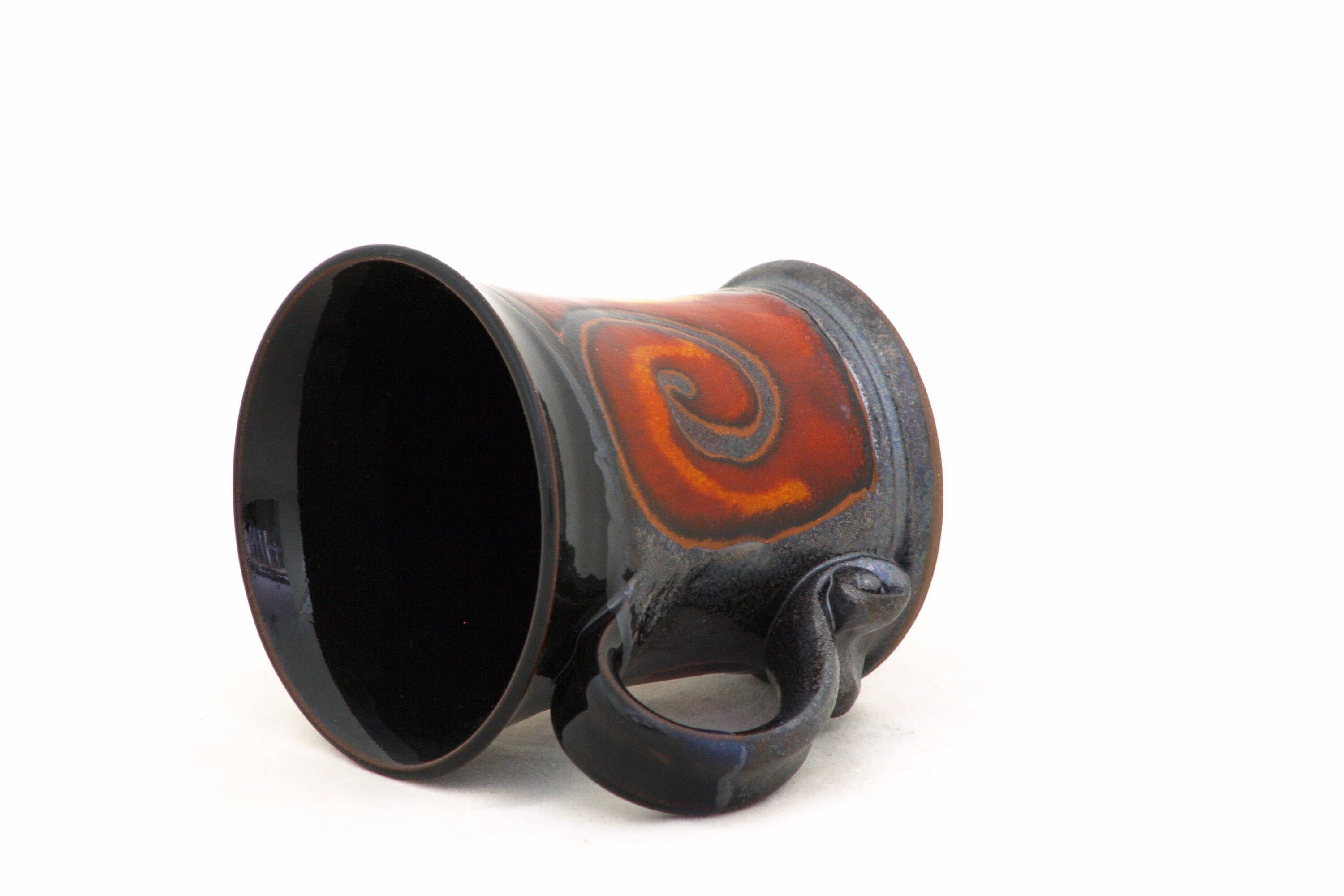 Handmade Pottery Coffee Cup Ceramic Espresso Cup Red and - Etsy UK