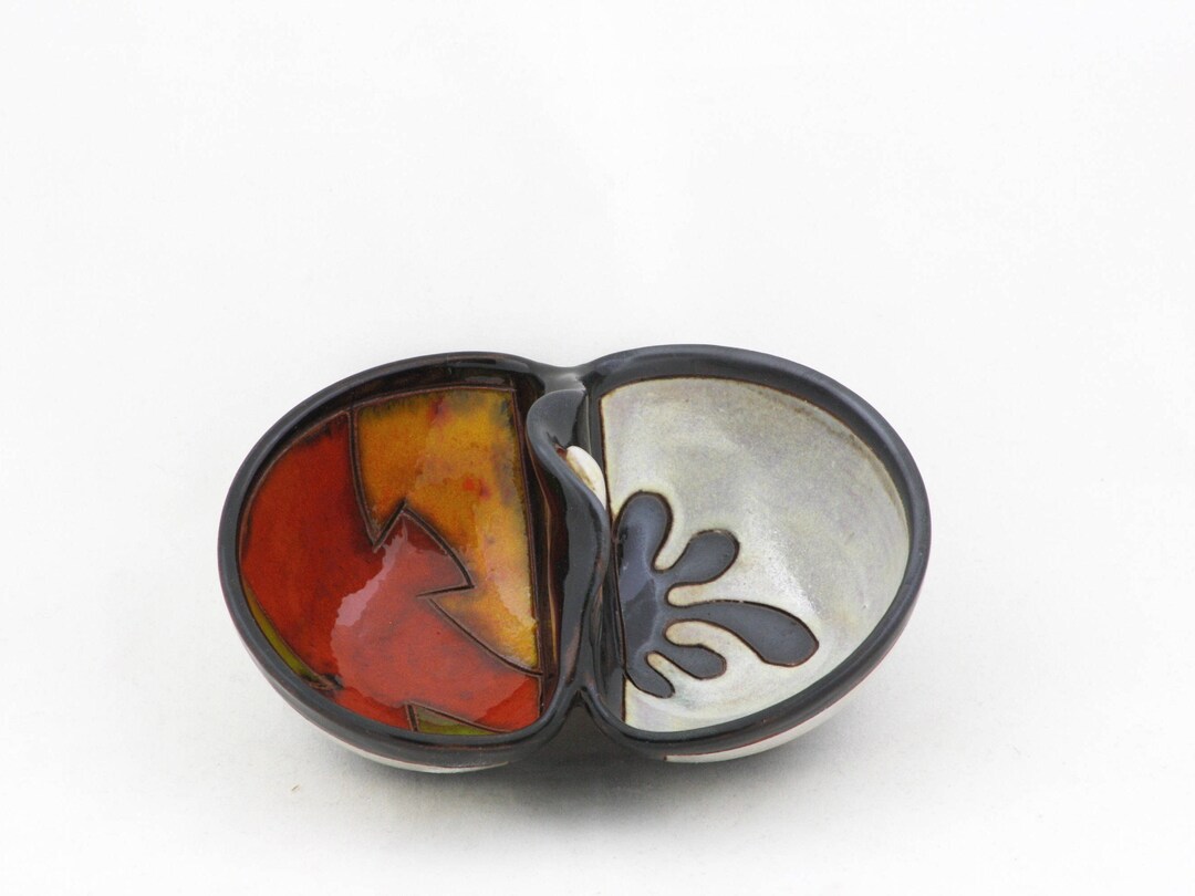 Mother's Day Gift - Ceramic Salt Cellar, Clay Spice Container, Ceramic ...