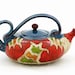 Pottery Teapot, Handmade Teapot, Art Pottery Teapot, Unique Quirky ...