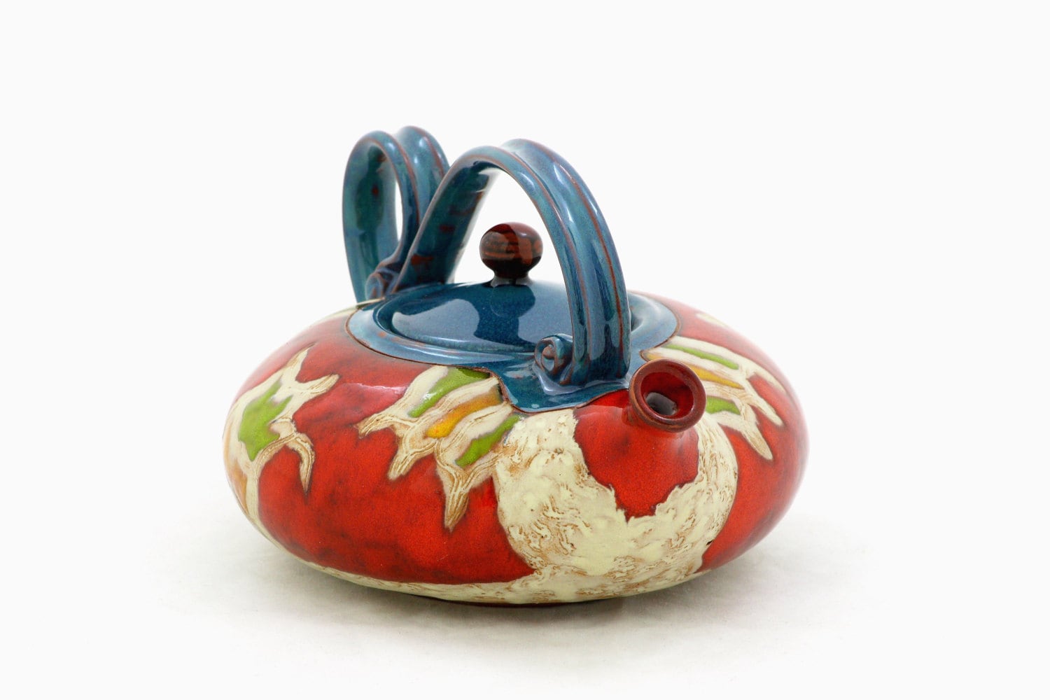 Pottery Teapot Handmade Teapot Art pottery teapot Unique | Etsy