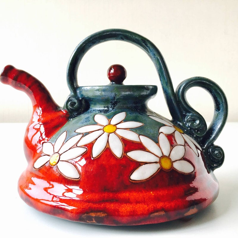 Handmade Teapot - Etsy