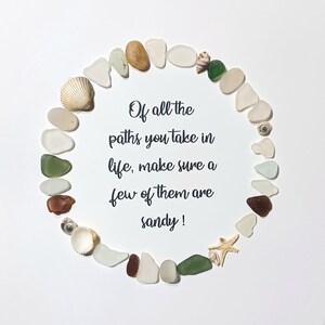 Personalised Seaglass Quote Art - Etsy