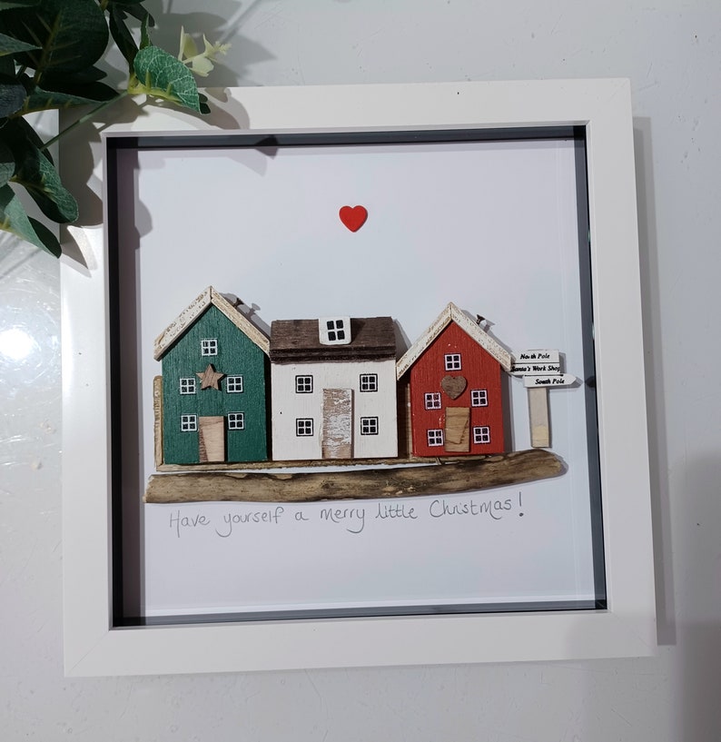 20cm Personalised Rustic Wood Family Frame Picture - Etsy