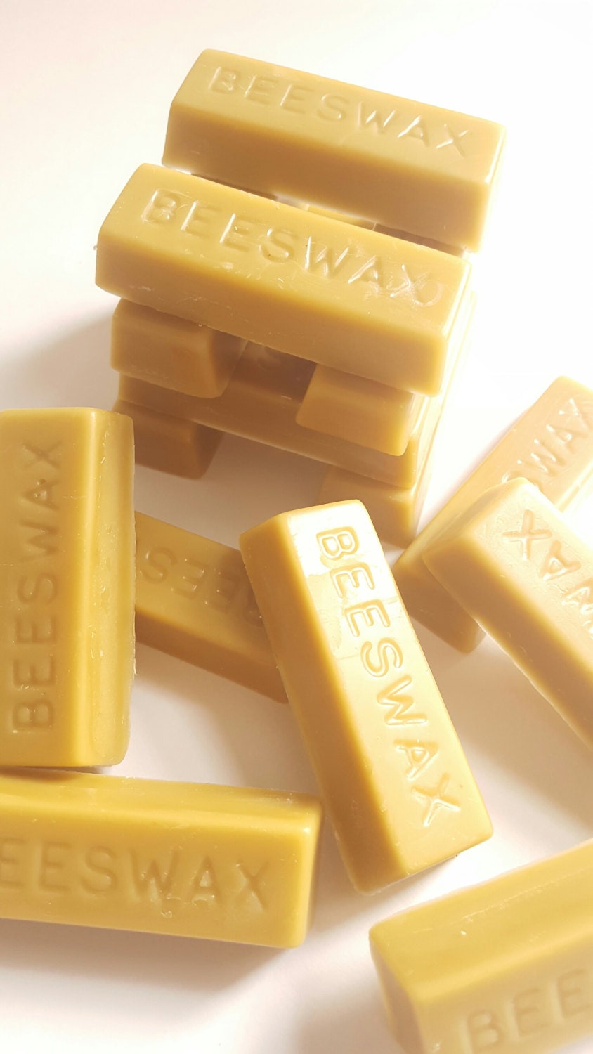 Pure Beeswax Blocks – Natural, Filtered, Cosmetic Grade (1oz) - Etsy