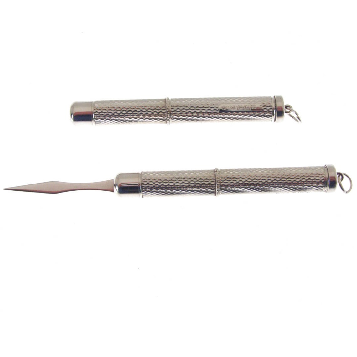 Hallmarked Sterling Silver Toothpick With Engine Turned Finish - Etsy ...