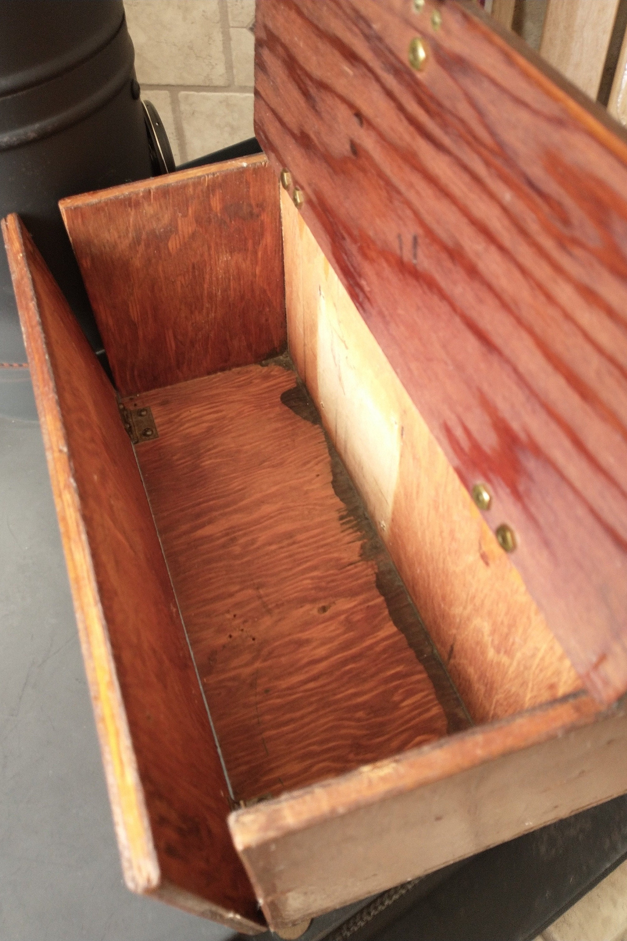 Unique Handmade Wood Tool Box/make-up Case/travel Box. Rustic and so ...