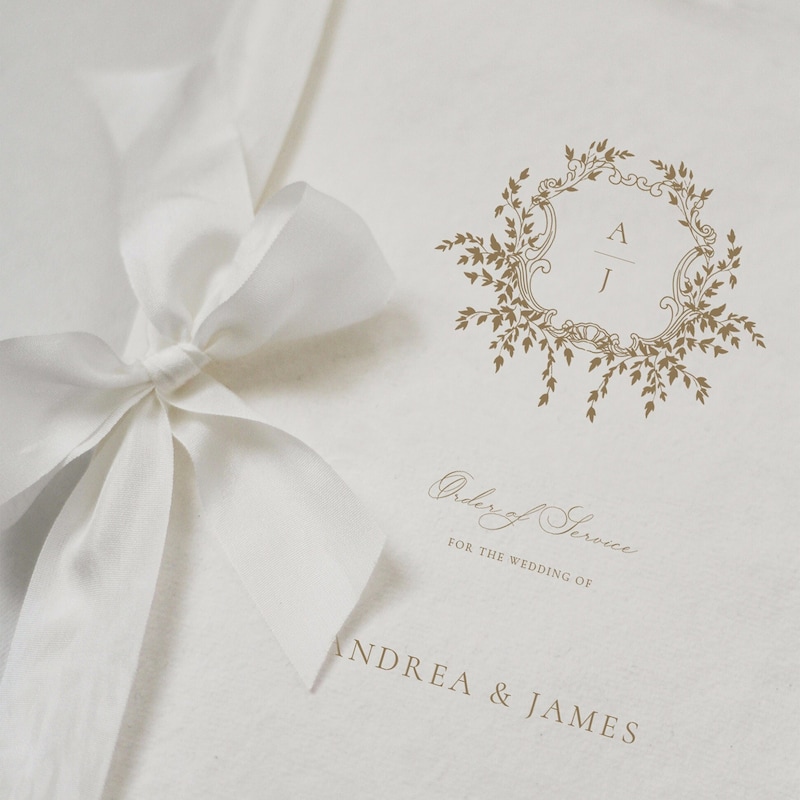 Programs With Ribbon - Etsy