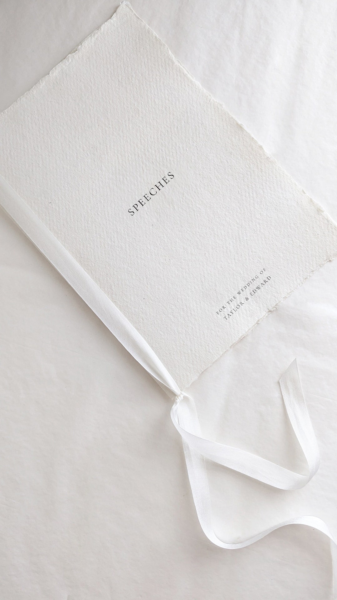 Printed Wedding Speeches Booklet | Ceremony Speech Printed Booklet With ...