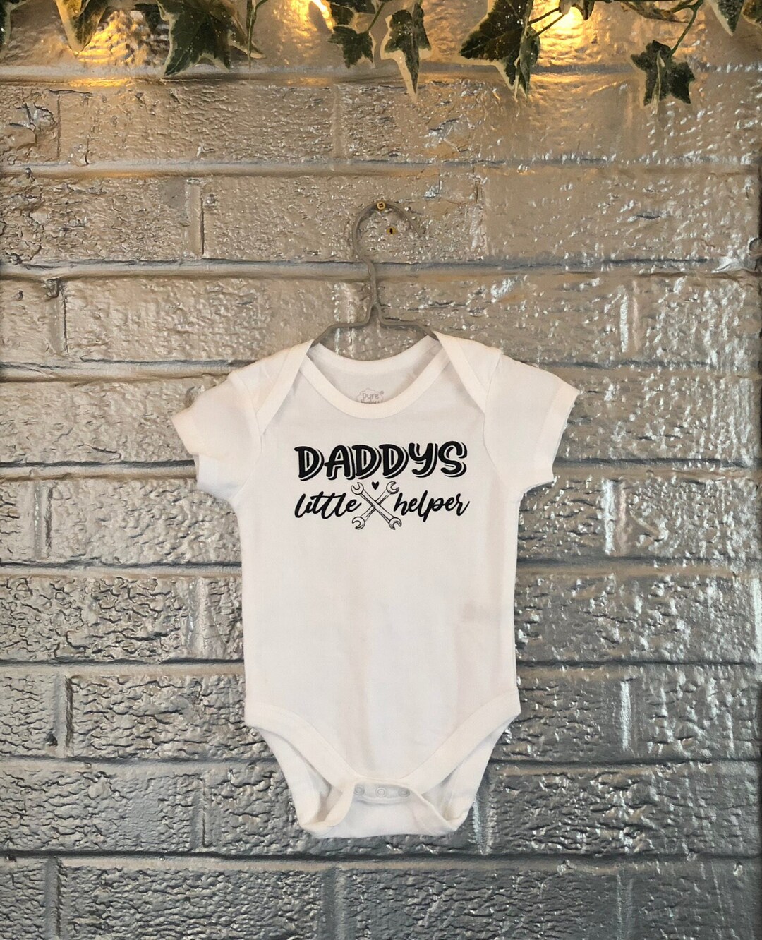 Daddys Little Helper Baby Vest, Baby Boy Bodysuit, New Dad Gift, Boy ...