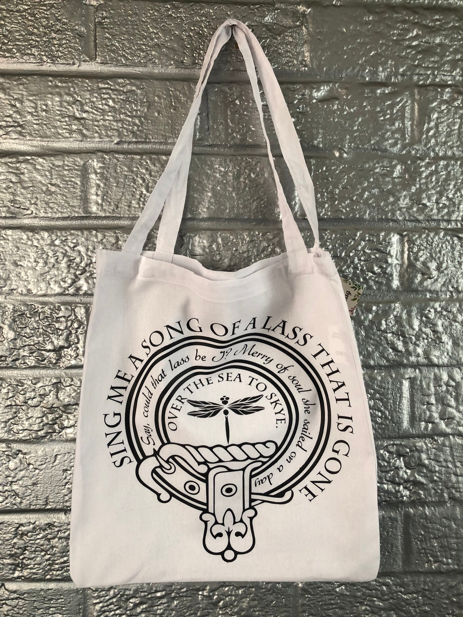 Outlander Accessory, Lightweight Tote Bag, Book Bag, Gift for a Book ...