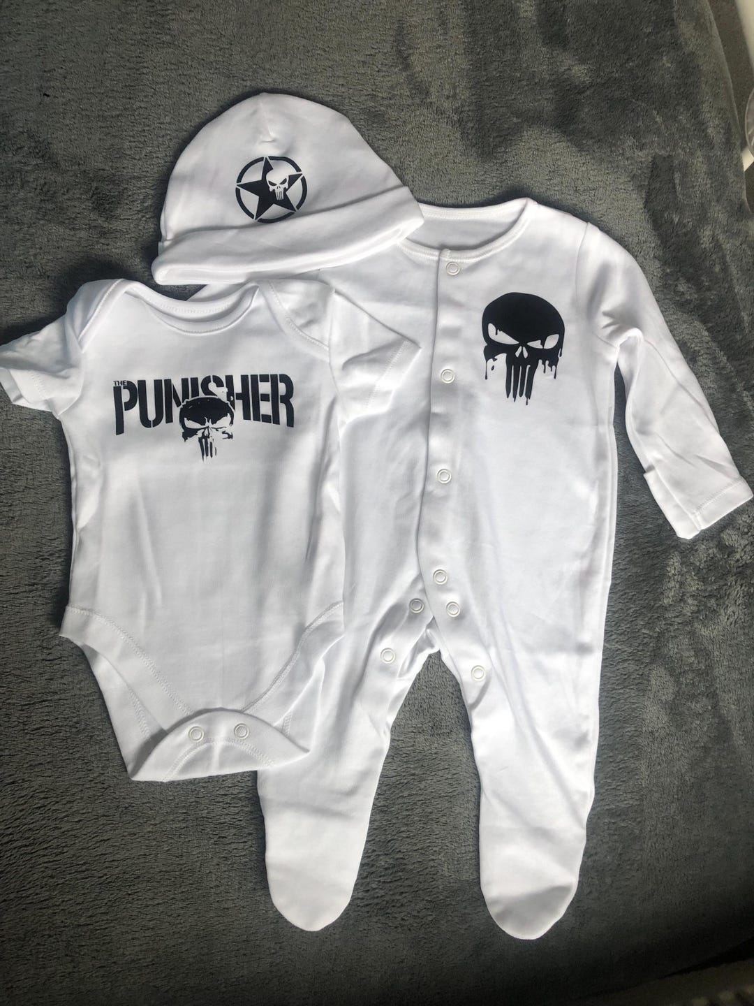 Skull Baby Outfit, Alternative Baby Outfit, Skull Baby Clothes, New ...